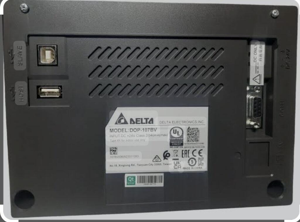 Delta DOP-107BV HMI – Automationkart