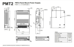 Delta SMPS 24VDC, 4.5A,PMT-24V100W2BA – Automationkart