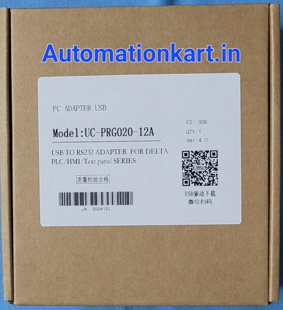 UC-PRG020-12A for Delta DVP series PLC/HMI Programming cable ...